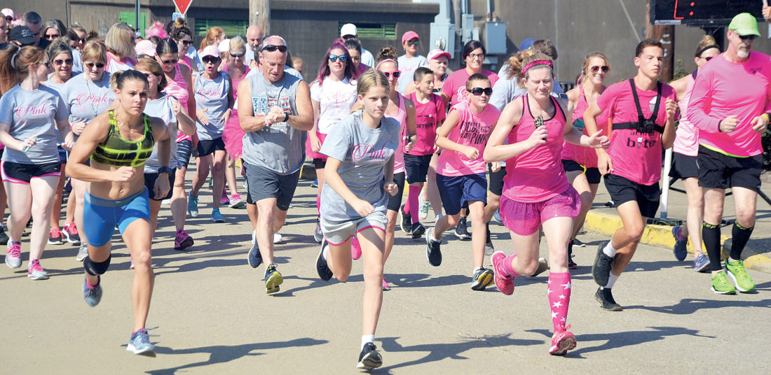 Residents hit downtown Parkersburg streets for Pink Cupcake Run | News ...